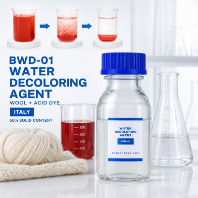 China BWD-01 Water Decoloring Agent for Wool and Acid Dye Wastewater in Italy for sale