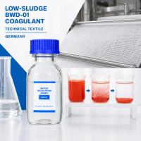 China Low-Sludge BWD-01 Organic Coagulant for Technical Textile Wastewater Treatment in Germany for sale