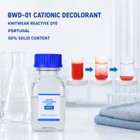 China BWD-01 Cationic Decolorant for Knitwear Reactive Dye Wastewater in Portugal for sale