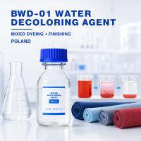 China BWD-01 Water Decoloring Agent with 50% Solid Content and pH 3-6 for Textile Wastewater Treatment in Poland for sale
