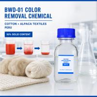 China BWD-01 Color Removal Chemical for Cotton and Alpaca Textile Wastewater in Peru for sale