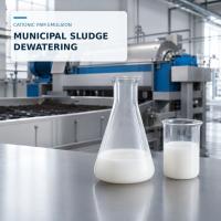 China Blufloc Cationic Polyacrylamide Emulsion for Municipal Sludge Dewatering for sale