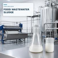China CPAM Emulsion for Food Processing Wastewater Sludge Dewatering for sale