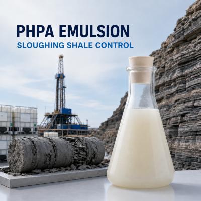 China PHPA Emulsion for Sloughing Shale Control in Oil and Gas Wells for sale