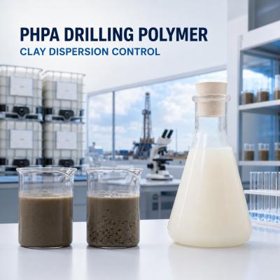 China PHPA Drilling Polymer for Reduced Clay Dispersion and Wellbore Instability for sale