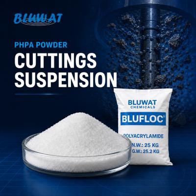 China High-Molecular-Weight PHPA Powder with 89% Min. Solid Content for Water-Soluble Anionic Copolymer Drilling Mud Additive for sale