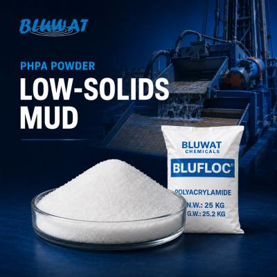 China Anionic PHPA Powder for Low-Solids Water-Based Mud with 89% Min. Solid Content and Effective pH Range 5–14 for sale