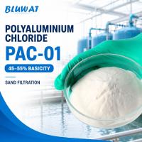 China 45-55% Basicity 25kg Bag PAC-01 Polyaluminium Chloride for Sand Filtration Pretreatment for sale