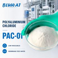 China 0.1% Max. Insolubles White Powder 25kg Bag PAC-01 Polyaluminium Chloride for Membrane Feed Water for sale