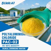 China PAC-02 Polyaluminium Chloride with 0.1% Max. Insolubles and 30% Min. Al2O3 Content in 25kg Bags for Rural Drinking Water for sale