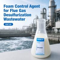 China Nonionic Silicone Defoamer for Flue Gas Desulfurization Wastewater with 50-300 ppm Dosage Foam Control Agent for sale