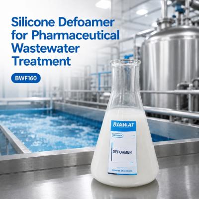 China Nonionic Silicone Defoamer for Pharmaceutical Wastewater Treatment with 50-300 ppm Dosage Foam Control Chemical for sale