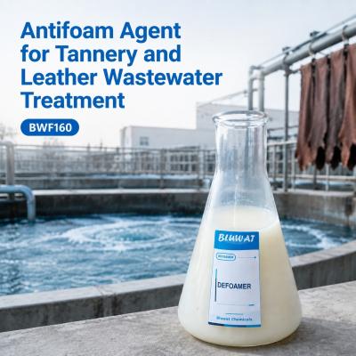 China Nonionic Silicone Antifoam Agent for Tannery and Leather Wastewater Treatment with 50-300 ppm Dosage for sale