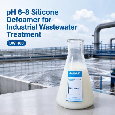 China pH 6-8 Nonionic Silicone Defoamer with 50-300 ppm Dosage for Industrial Wastewater Treatment for sale