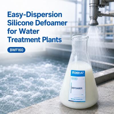 China Easy Dispersion Nonionic Silicone Defoamer with 50-300 ppm Dosage for Water Treatment for sale