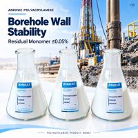 China Anionic Polyacrylamide APAM with 0.05% Max Residual Monomer for Borehole Wall Stability in 25kg Kraft Paper Bag for sale