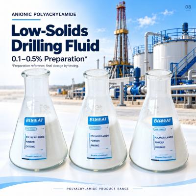 China Anionic Polyacrylamide APAM 0.1-0.5% Working Solution for Low-Solids Water-Based Drilling Fluid in 750kg Net Big Bag for sale