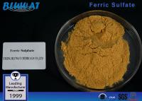 China Industrial Ferric Sulphate Coagulant 19% Iron Content for Water Treatment - 250KG/750KG Bags for sale