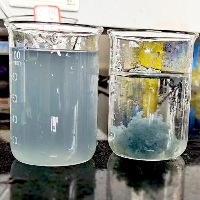 China Chemicals Water Decoloring Agent Jean Fabric Wastewater Treatment Dicyandiamide Formaldehyde Resin for sale