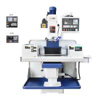 China 7KVA Electric Capacity CNC Vertical Mill Machine R8 Spindle For Metal Processing for sale