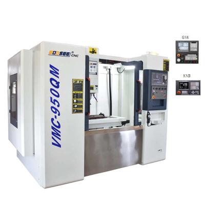 China 500mm Z Axis Travel 3 Axis CNC Milling Machine BT40 Vertical Machining Center for sale