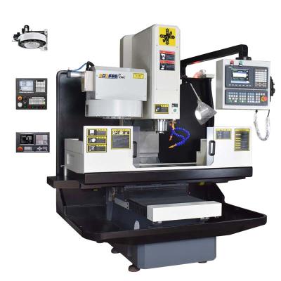 China 4 Axis VMC CNC Vertical Milling Center Machine High Rigidity Heavy Cutting for sale