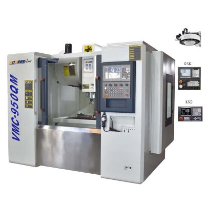 China BT40 Taper VMC Vertical 3 Axis CNC Milling Machine 8000rpm With Tool Magazine for sale