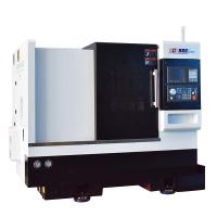 China Slant Bed Metal Cnc Lathe Machine High Presion Overall 45° Bed Form And Slope for sale