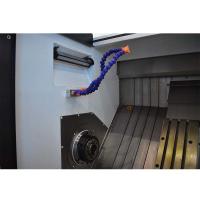 China Slant Bed Metal Cnc Lathe Machine High Presion Overall 45° Bed Form And Slope for sale