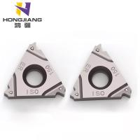 China Indexable Lathe Turning Tungsten Carbide Thread Insert For Stainless Steel Cutting for sale