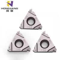 China Indexable Lathe Turning Tungsten Carbide Thread Insert For Stainless Steel Cutting for sale