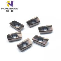China Indexable Carbide CNC Cutting Tool Shoulder Inserts For High Hardness Material for sale