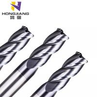 China Carbide Cnc Cutting Tool Endmill Cutter For Aluminium Alloys General Machining for sale