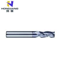 China 3 Flutes Corner Radius End Mill Carbide Cutter For Stainless Steel Milling Cutting Tools for sale