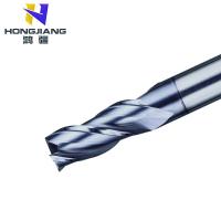 China 3 Flutes Corner Radius End Mill Carbide Cutter For Stainless Steel Milling Cutting Tools for sale