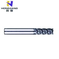 China 4 Flutes Square CNC Cutting Tool Carbide Cutter For Roughing Solid Carbide End Mill for sale