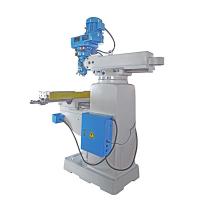 China 760mm X Axis 1270x254mm Worktable Turret Milling Machine Vertical For Metal Working for sale