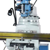 China 0.04 0.08 0.15 Quill Feed Feeds Turret Head Milling Machine For Metalworking for sale