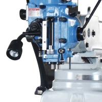 China 760mm X Axis Manual Travel Turret Head Milling Machine 350mm Y Axis For Metal for sale