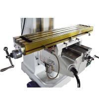 China Industrial X Y Z 3 Axis Turret Vertical Milling Machine For Metal Working for sale