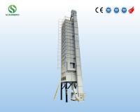 China 13500KG Per Batch Rice Grain Dryer , Recirculating Batch Dryer 11m Height for sale