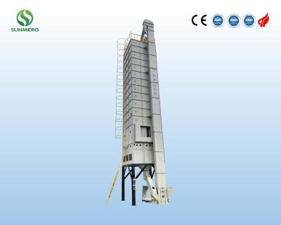 China 13500KG Per Batch Rice Grain Dryer , Recirculating Batch Dryer 11m Height for sale