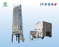 China 5.5kW 200 Tons Large Capacity Paddy Grain Dryer With Husk Furnace for sale