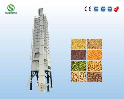 China Low Temperature Circulating 20Ton Mixed Flow Dryer For Rice Millers for sale