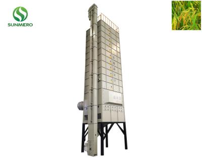 China Automatic Recirculating Paddy Grain Dryer Of 30 Tons Per Batch for sale