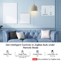 China Tuya Zigbee 3v Smart Button Switch Wireless Remote One Key Control Multi Scene Linkage for sale