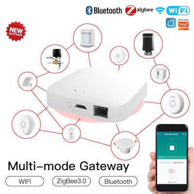 China 5V Smart Life Tuya Ble Mesh And Zigbee Wireless Gateway Hub for sale