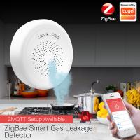 China Alarm System Tuya Smart Life Devices Gas Leakage Detector Combustible Sensor for sale