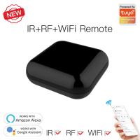 China Mini ALL IN ONE TV Voice Remote Control 138g WiFi IR Support Alexa And Google Home for sale