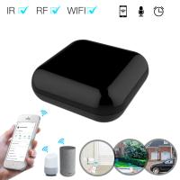 China Mini ALL IN ONE TV Voice Remote Control 138g WiFi IR Support Alexa And Google Home for sale